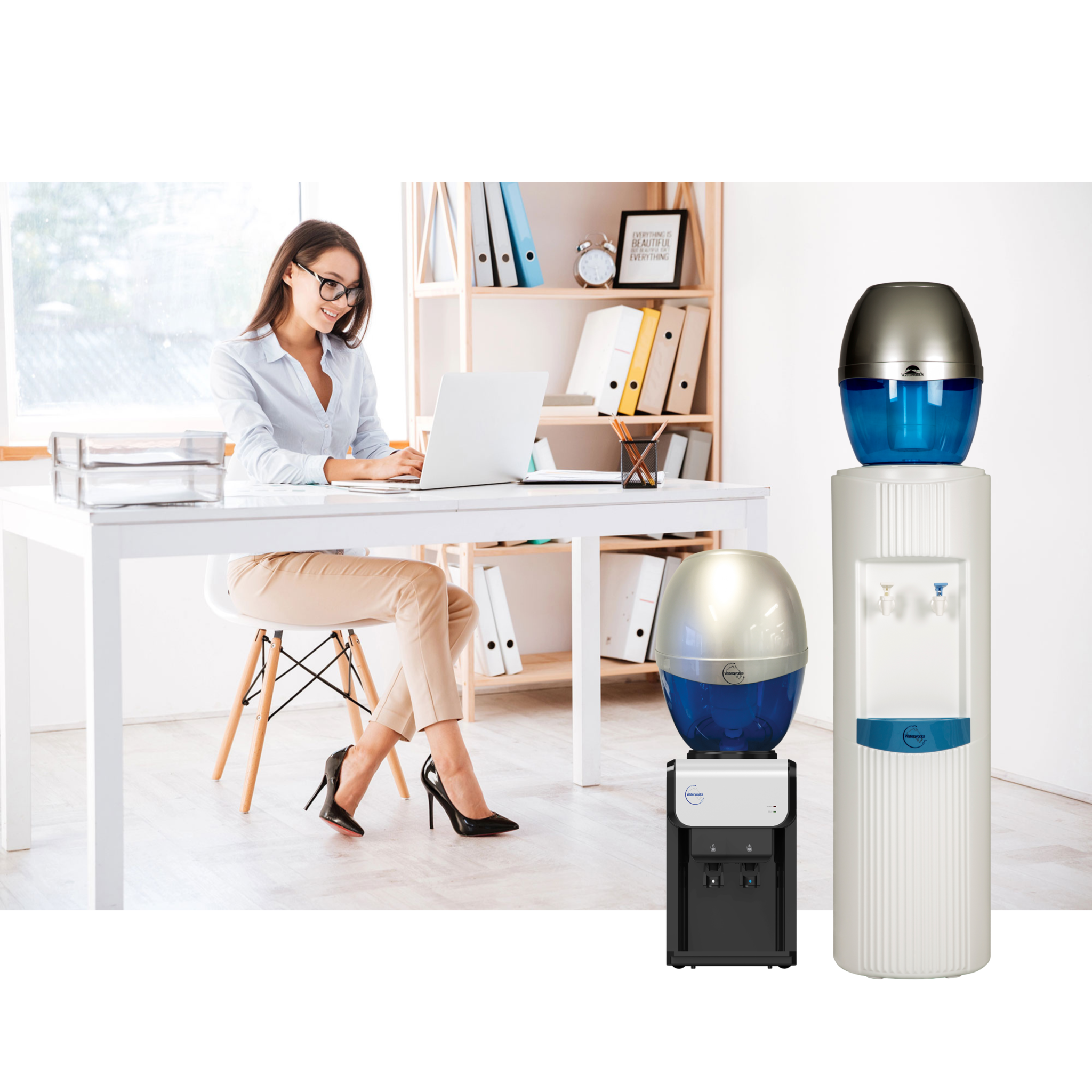Floor Standing & Bench Top Water Coolers For Offices - Cooee Water